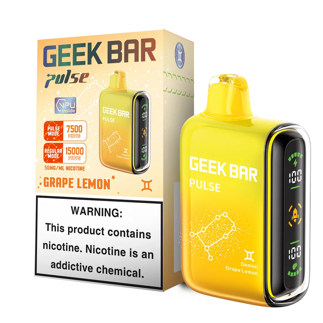 Geek Bar Pulse | Grape Lemon